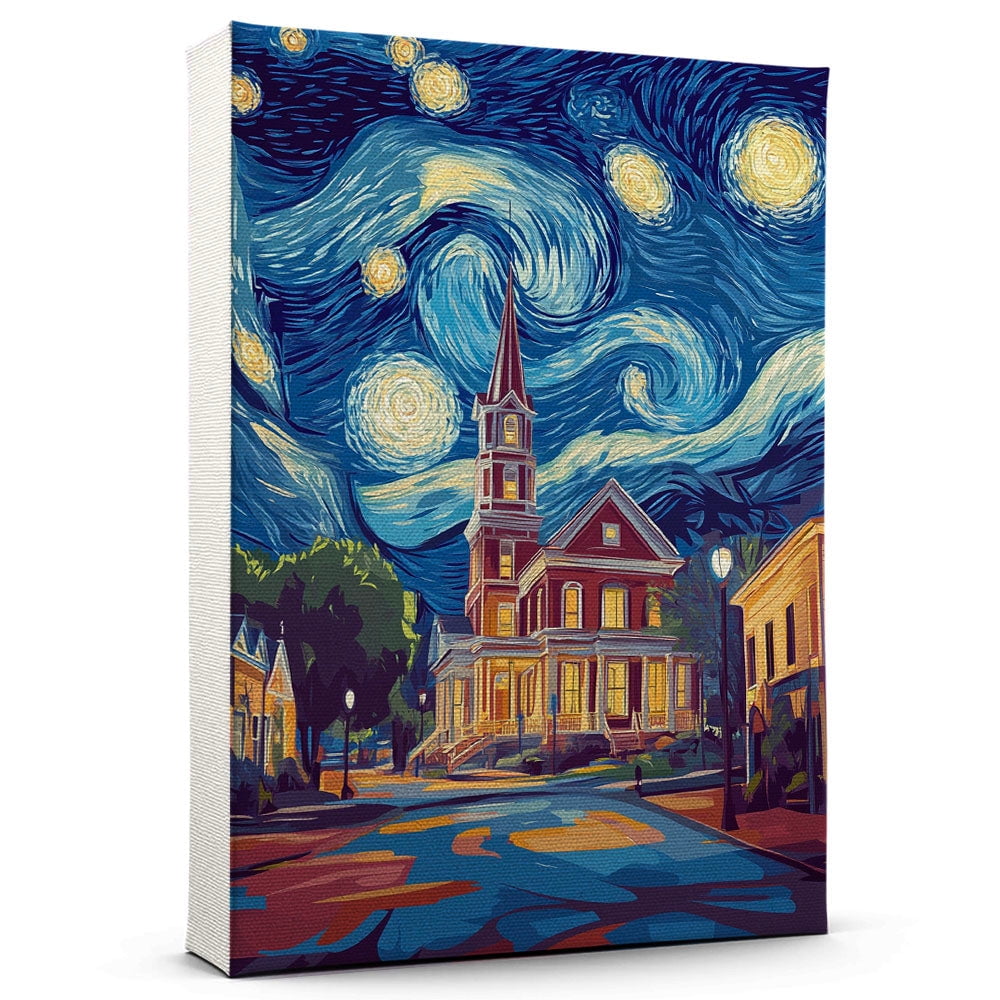 Lebanon countrys Travel Canvas Prints, Lebanon Starry Night Travel ...