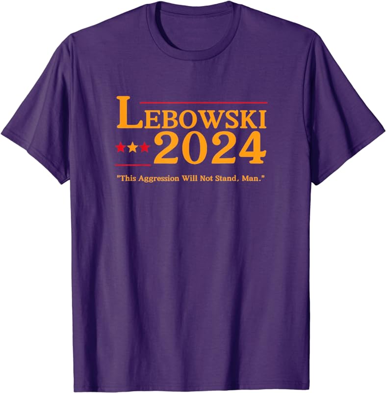 Lebo-wski 2024 Election Vote Funn T-Shirt - Walmart.com