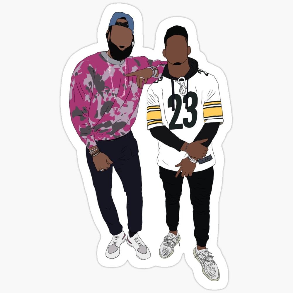 Lebron And Juju Sticker Phone Decal Water Bottle Stickers Car Decals ...