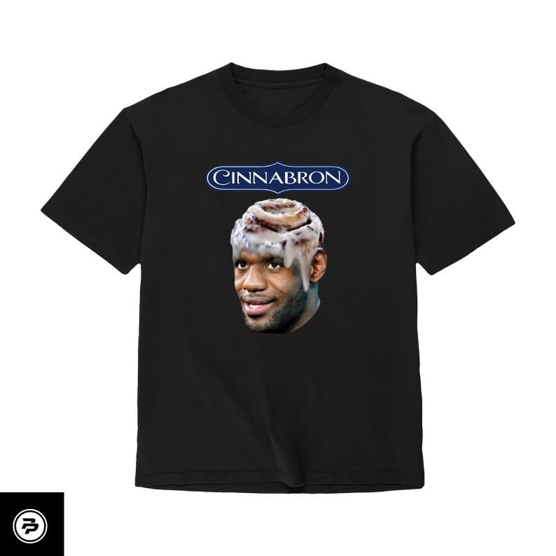 Lebron James Cinnabron Meme Unisex T-Shirt, Funny Basketball Tee, King ...