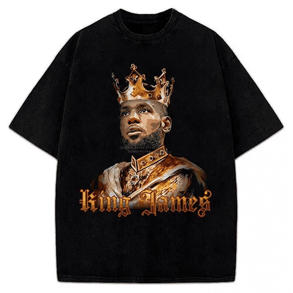 Lebron! James! King! James! Painting Style 2023-24 Basketball Graphic ...