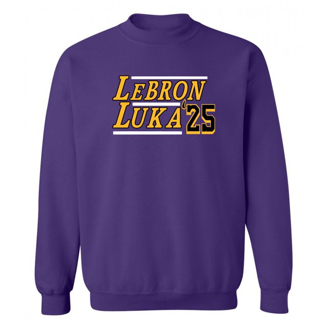 Lebron James Luka Doncic 2025 Crew Neck Sweatshirt - Walmart.com