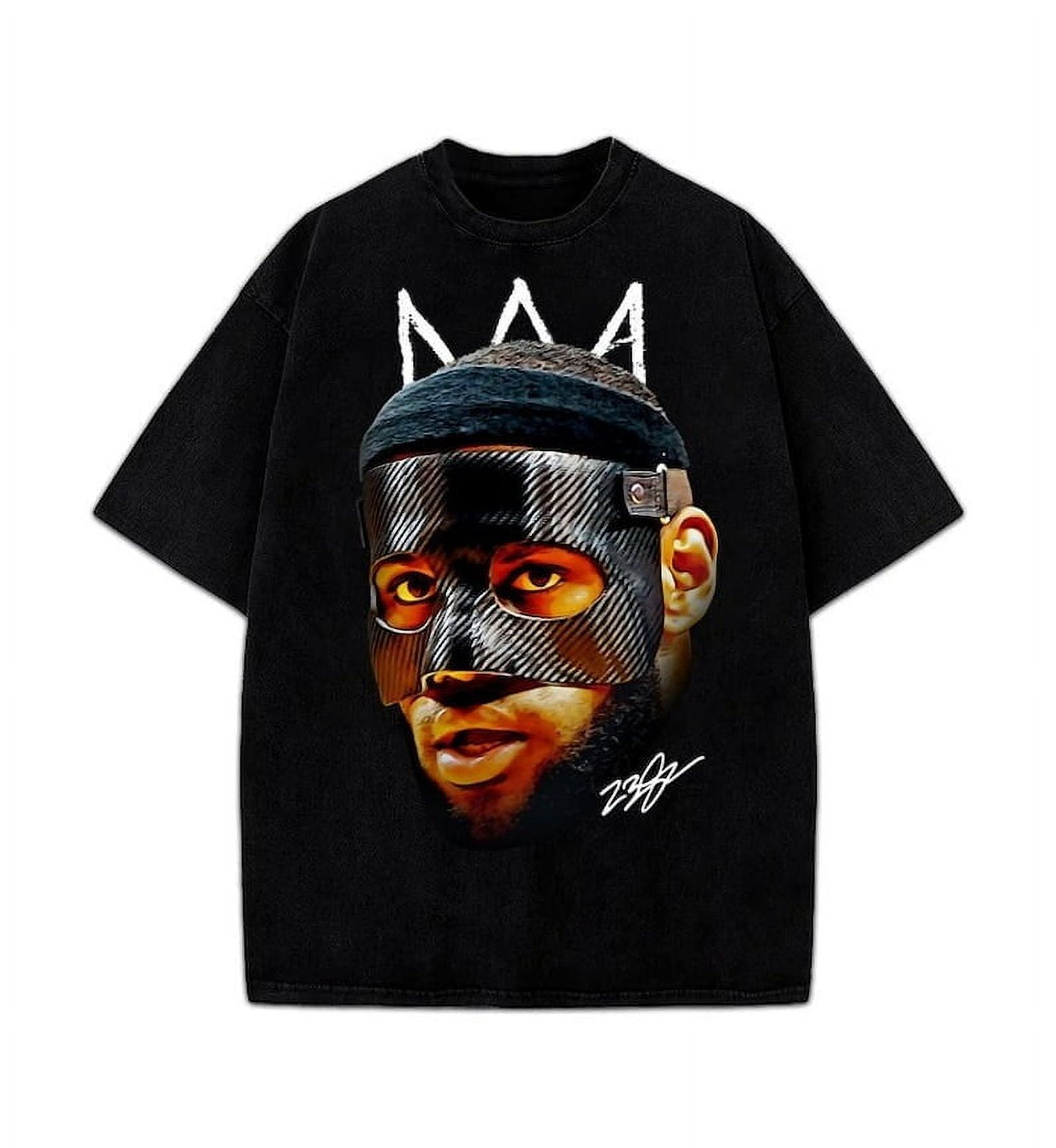 Lebron James Mask Masked Lebron Basketball Graphic Design King James T ...