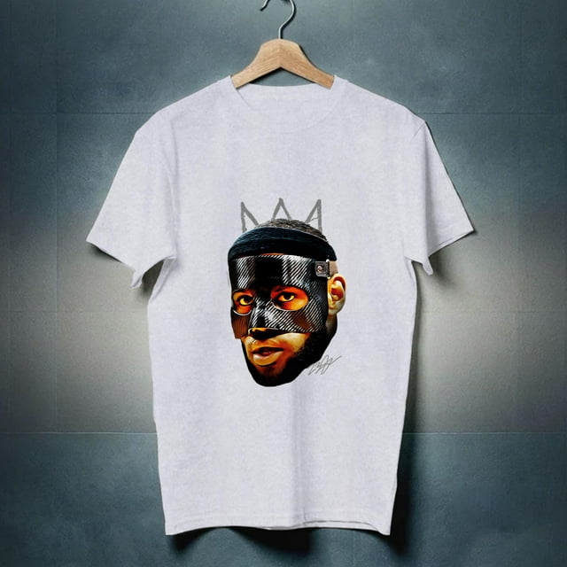 Lebron James Mask Masked Lebron Basketball Graphic Design King James T ...