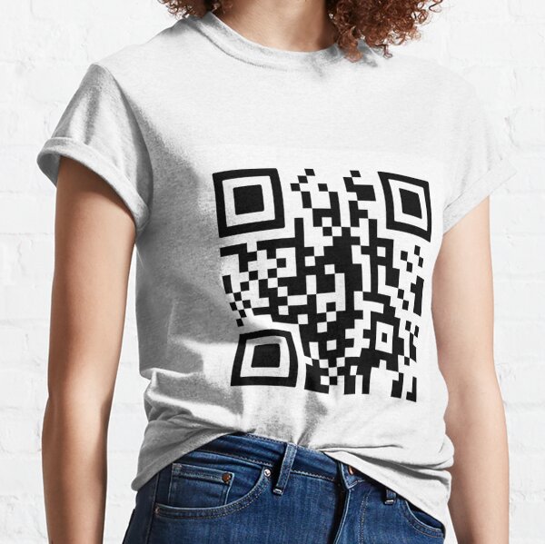 Lebron James Meme QR-code Classic T-Shirt - Walmart.com