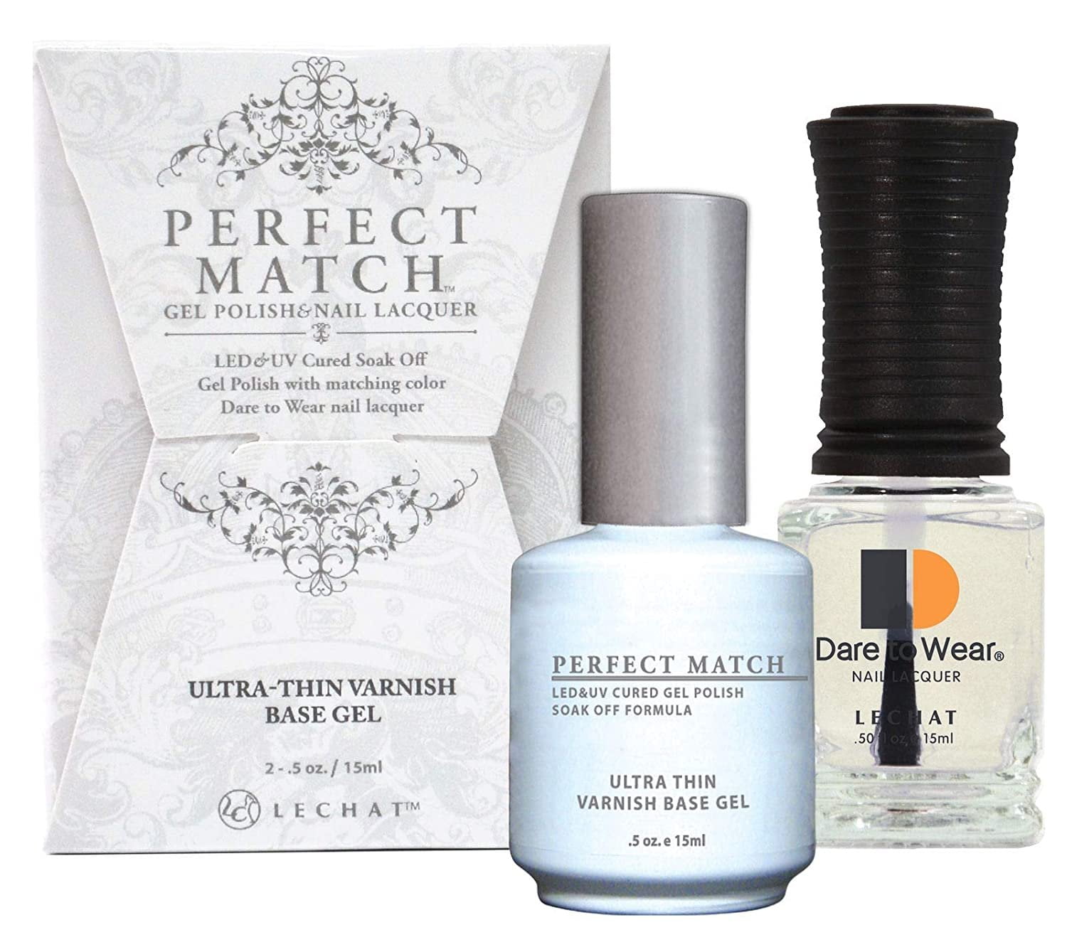 Lechat Perfect Match Gel + Nail Polish Ultra-Thin Varnish 0.5oz ...