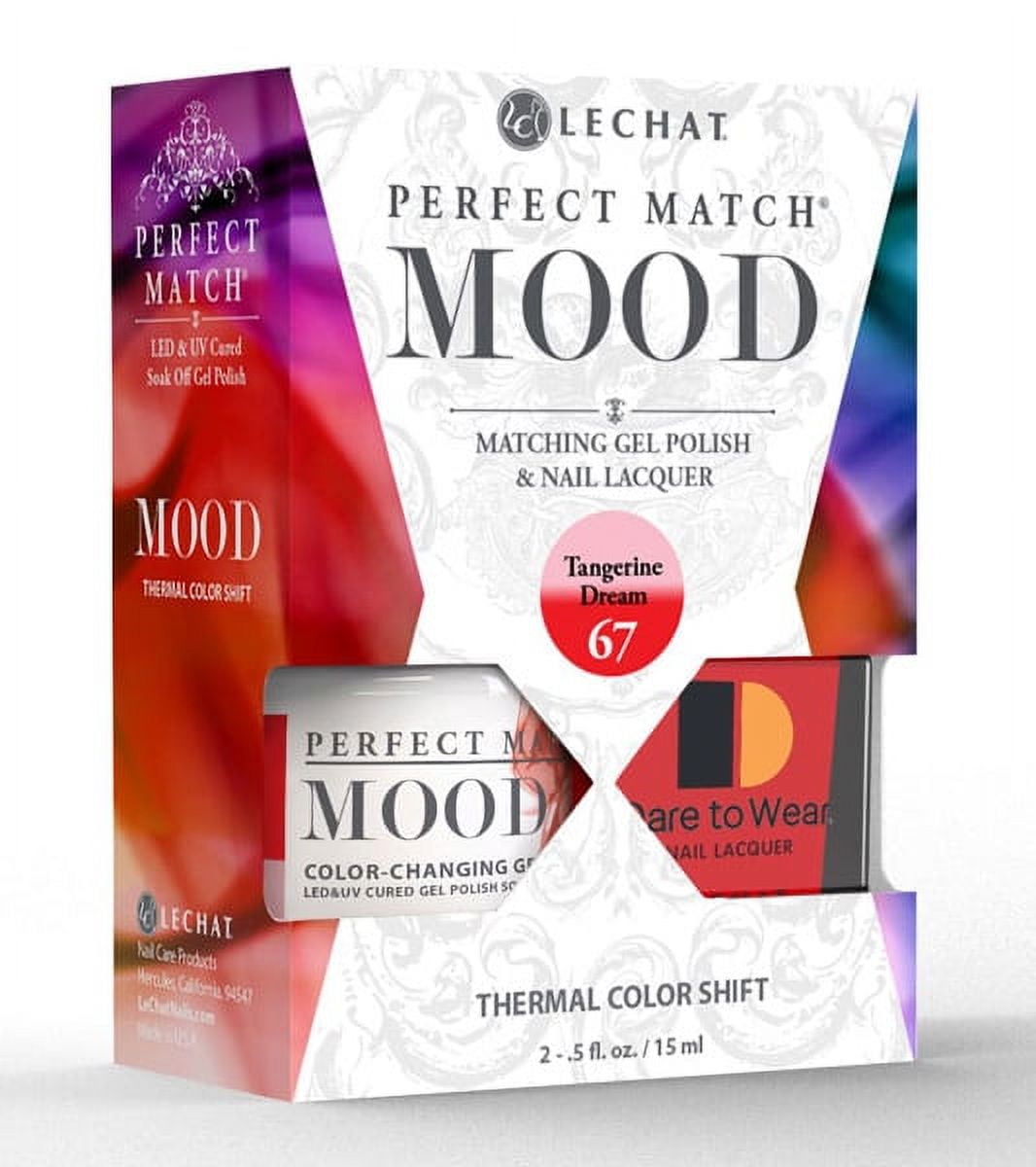 Lechat Perfect Match Mood Changing Color Duo Tangerine Dream #PMMDS67 ...