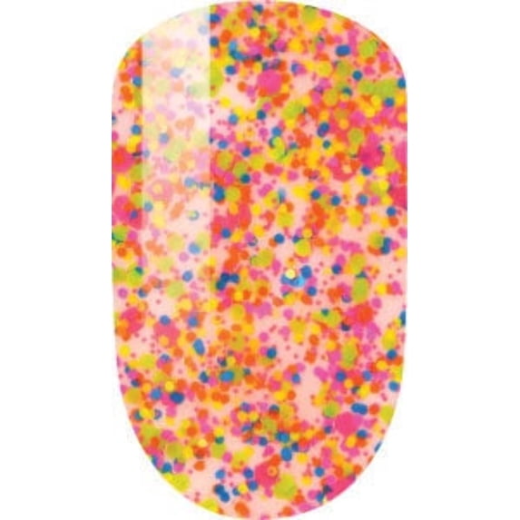 Lechat Quick-and-Easy Gel Polish, Perfect Match PMS137 Neontopia, Long ...