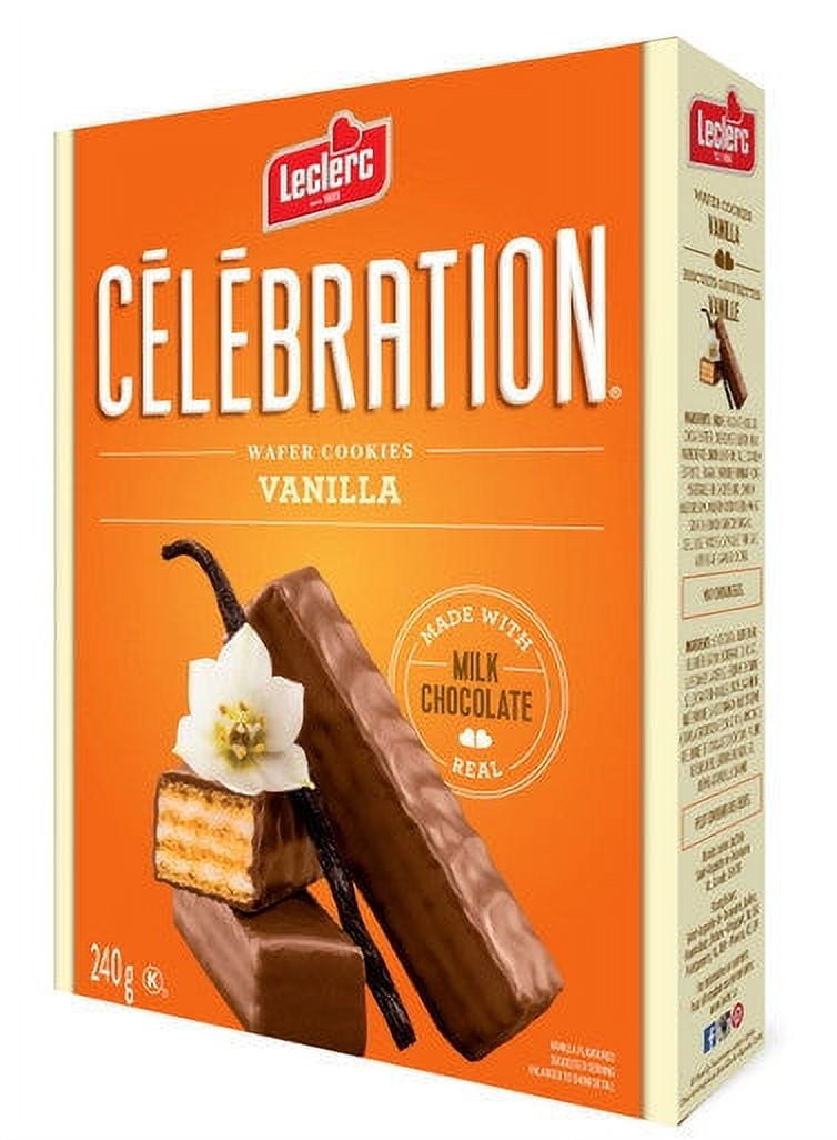 Leclerc Celebration Vanilla Wafer Cookies, 240g/8.5 oz - Walmart.com
