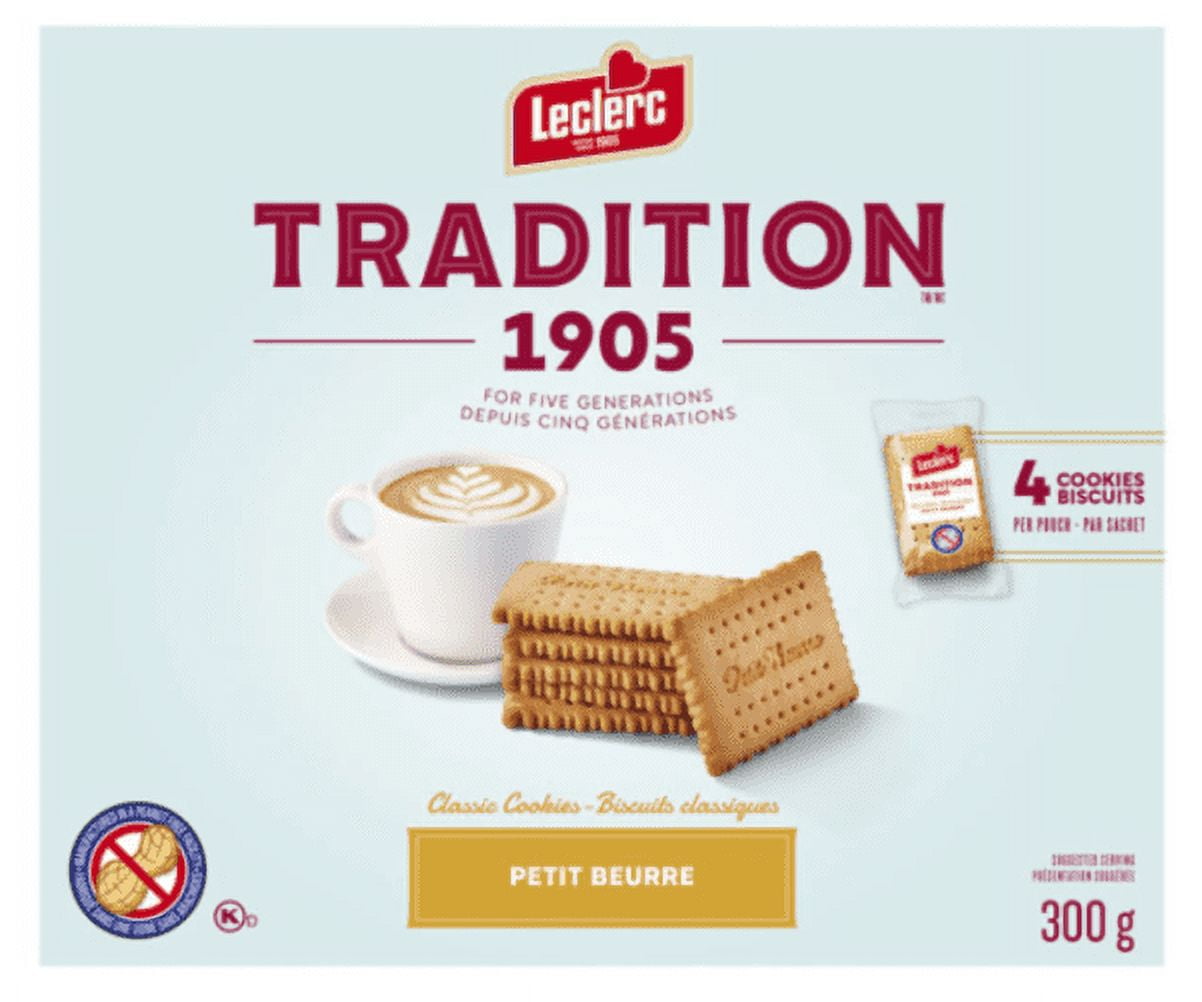 Leclerc Petit Buerre Cookies 1905 Tradition 300g - Walmart.com