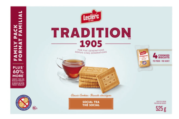 Leclerc Social Tea Cookies 525g - Walmart.com