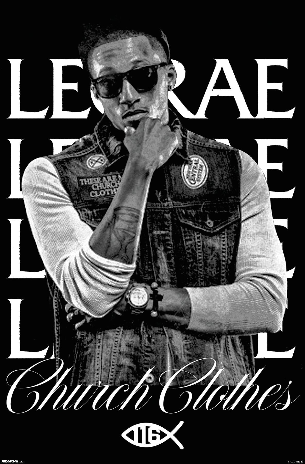 Lecrae - Church Clothes Wall Poster, 22.375" x 34" - Walmart Business ...