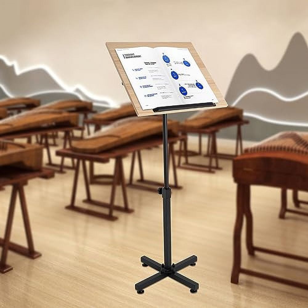 Lectern Podium Stand Height Adjustable Laptop Table Portable ...