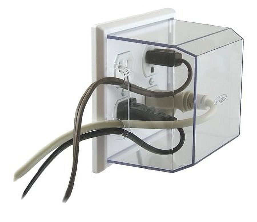 LectraLock - Baby Safety Electrical Outlet Cover - Double - Duplex ...