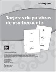 Pre-Owned Lectura Maravillas, Grade K, High-Frequency Word Cards ...