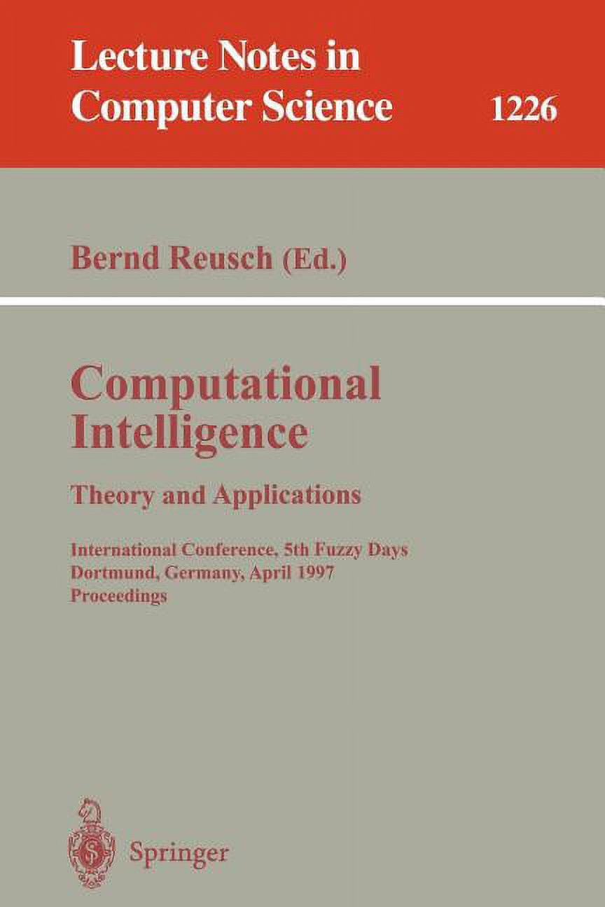 Lecture Notes in Computer Science Computational Intelligence. Theory ...
