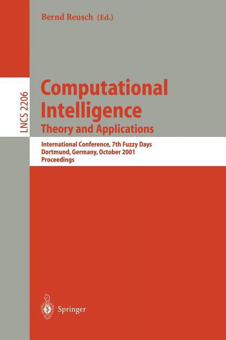 Lecture Notes in Computer Science Computational Intelligence. Theory ...