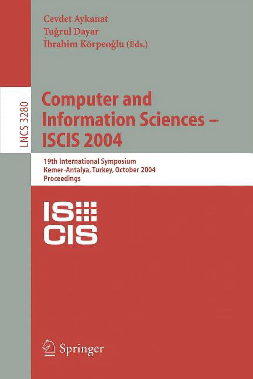 Lecture Notes in Computer Science Computer and Information Sciences ...
