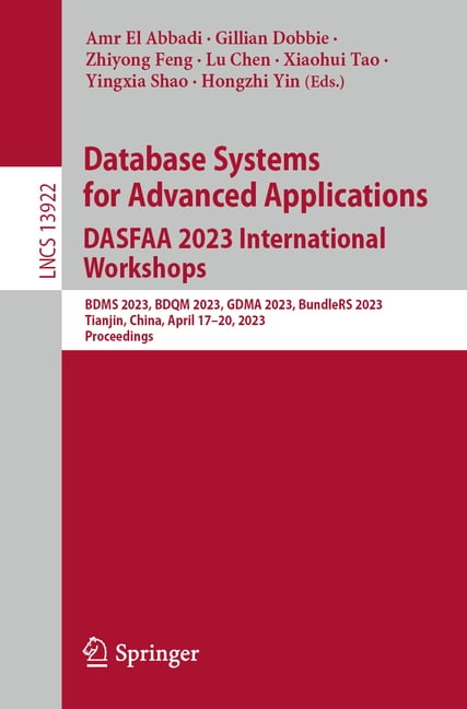 Lecture Notes in Computer Science Database Systems for Advanced ...