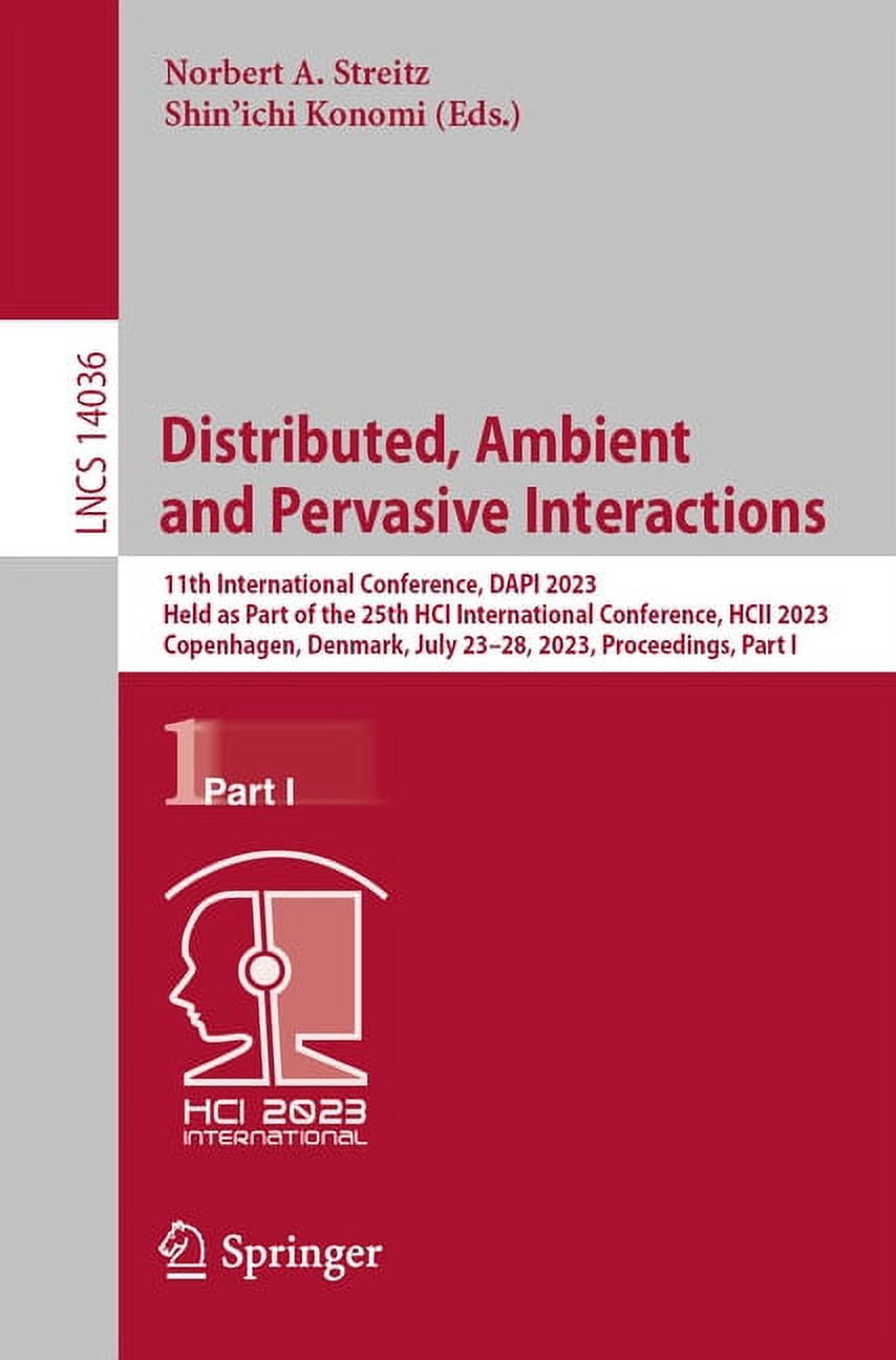 Lecture Notes in Computer Science Distributed, Ambient and Pervasive ...