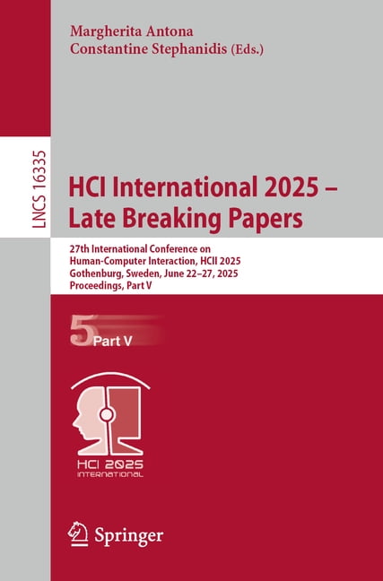 Lecture Notes in Computer Science Hci International 2025 - Late ...