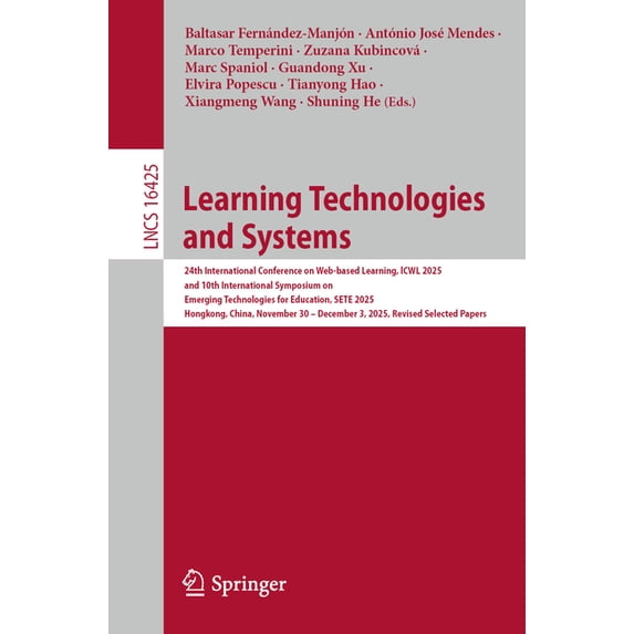 Lecture Notes in Computer Science Learning Technologies and Systems ...