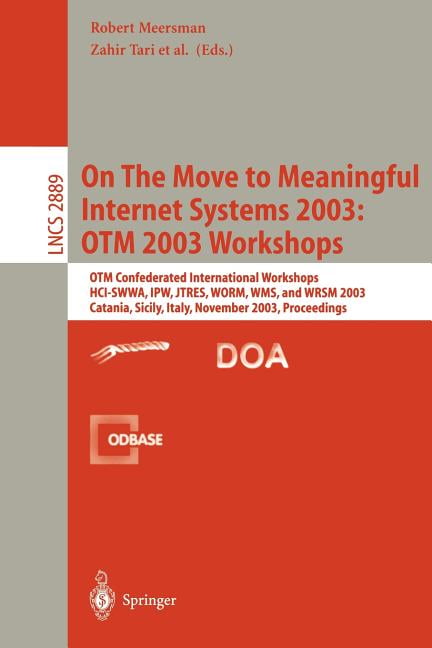 Lecture Notes in Computer Science On the Move to Meaningful Internet ...