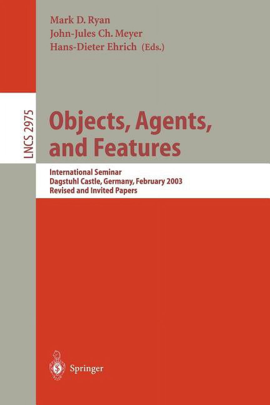 Lecture Notes in Computer Science: Objects, Agents, and Features ...