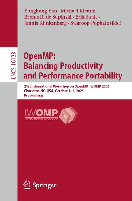 Lecture Notes in Computer Science Openmp: Balancing Productivity and ...