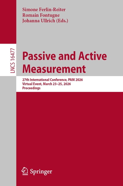 Lecture Notes in Computer Science Passive and Active Measurement: 27th ...
