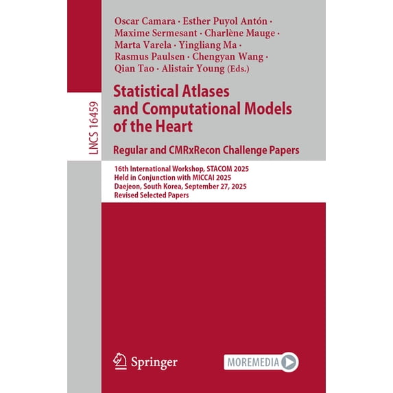 Lecture Notes in Computer Science Statistical Atlases and Computational ...