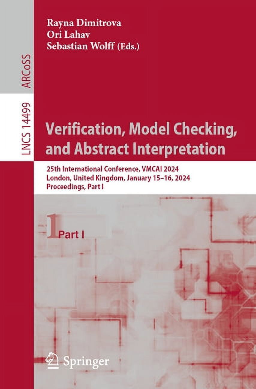 Lecture Notes In Computer Science Verification Model Checking And Abstract Interpretation