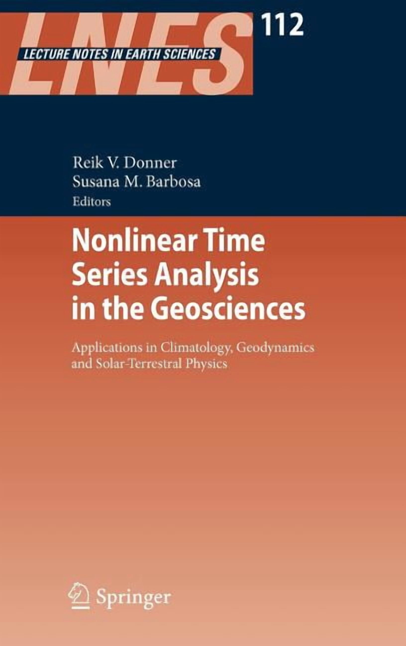 Lecture Notes in Earth Sciences Nonlinear Time Series Analysis in the ...