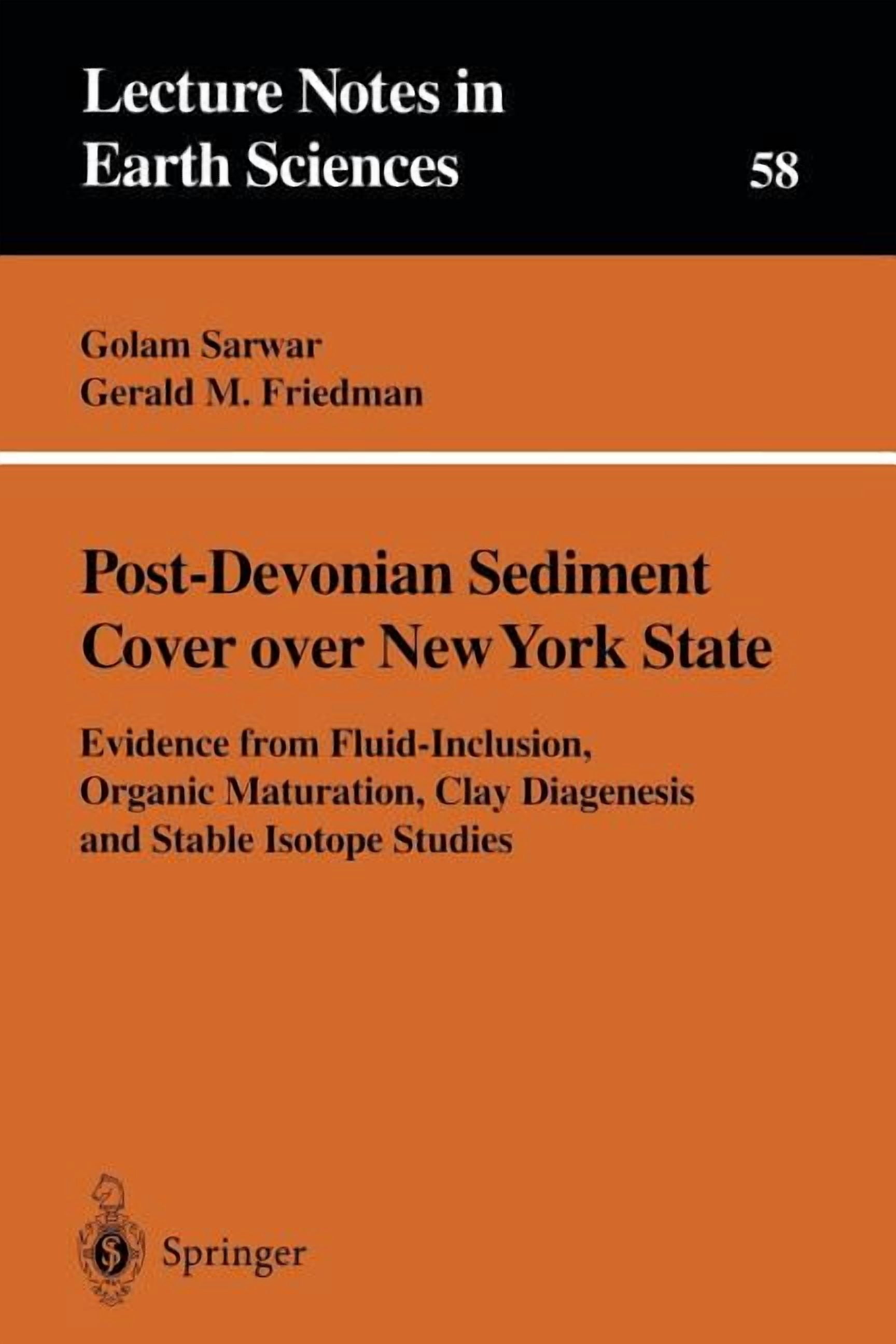 Lecture Notes in Earth Sciences Post-Devonian Sediment Cover Over New ...