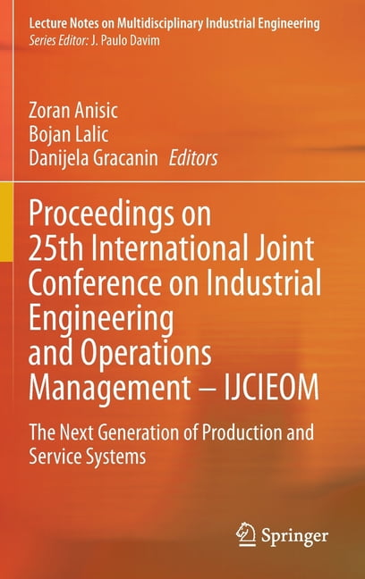 Lecture Notes On Multidisciplinary Industrial Engineering Proceedings
