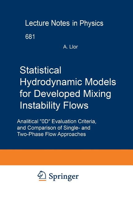 Lecture Notes in Physics: Statistical Hydrodynamic Models for Developed ...