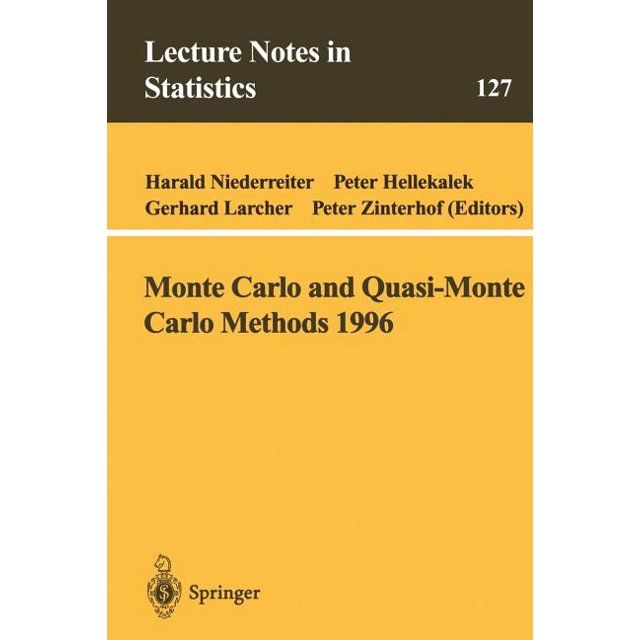 Lecture Notes In Statistics Monte Carlo And Quasi Monte Carlo Methods