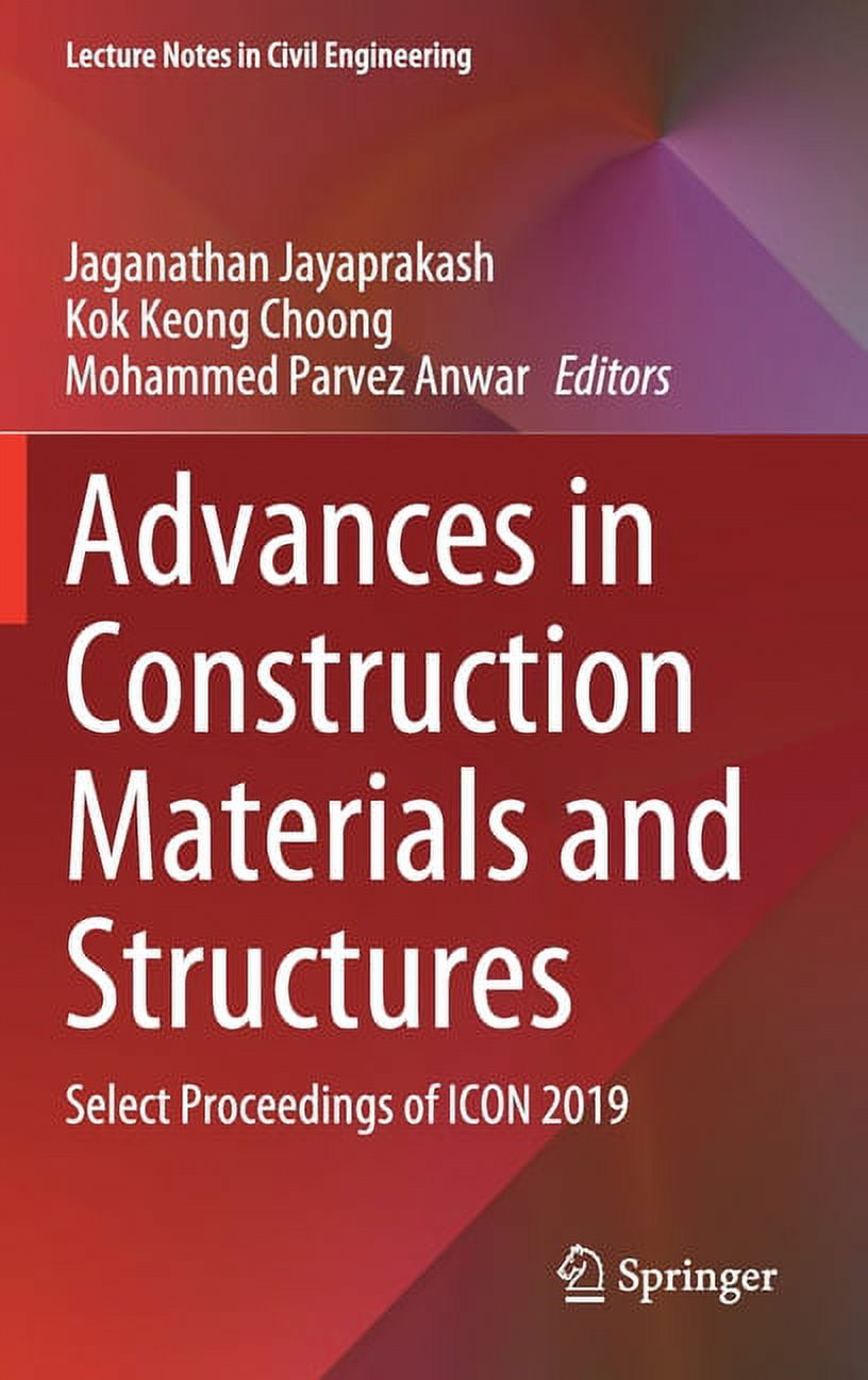Lecture Notes in Civil Engineering: Advances in Construction Materials ...