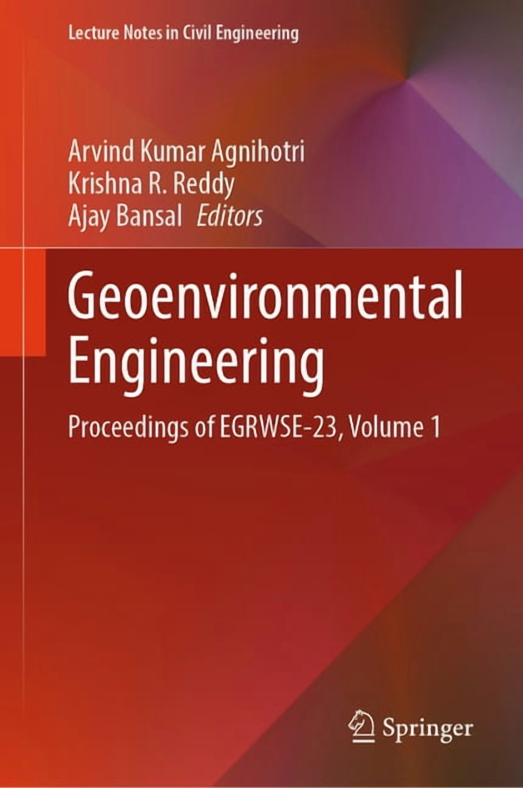 Lecture Notes in Civil Engineering Geoenvironmental Engineering ...