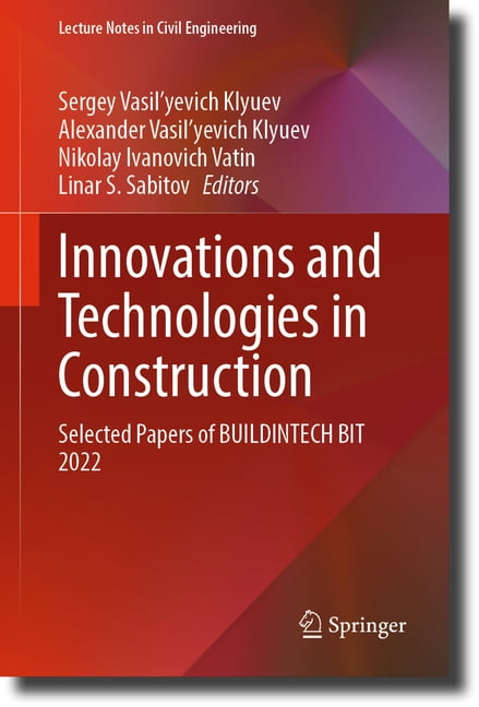 Lecture Notes in Civil Engineering: Innovations and Technologies in ...