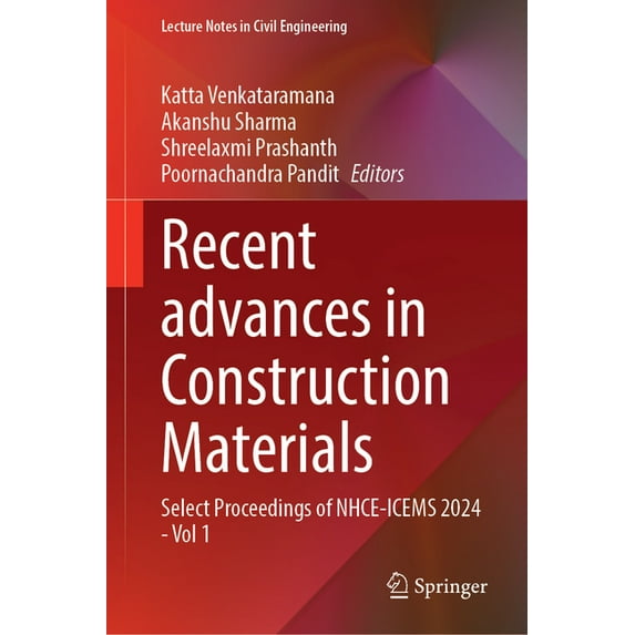 Lecture Notes in Civil Engineering Recent Advances in Construction ...