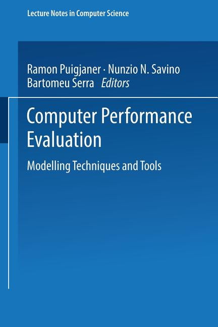 Lecture Notes in Computer Science: Computer Performance Evaluation ...