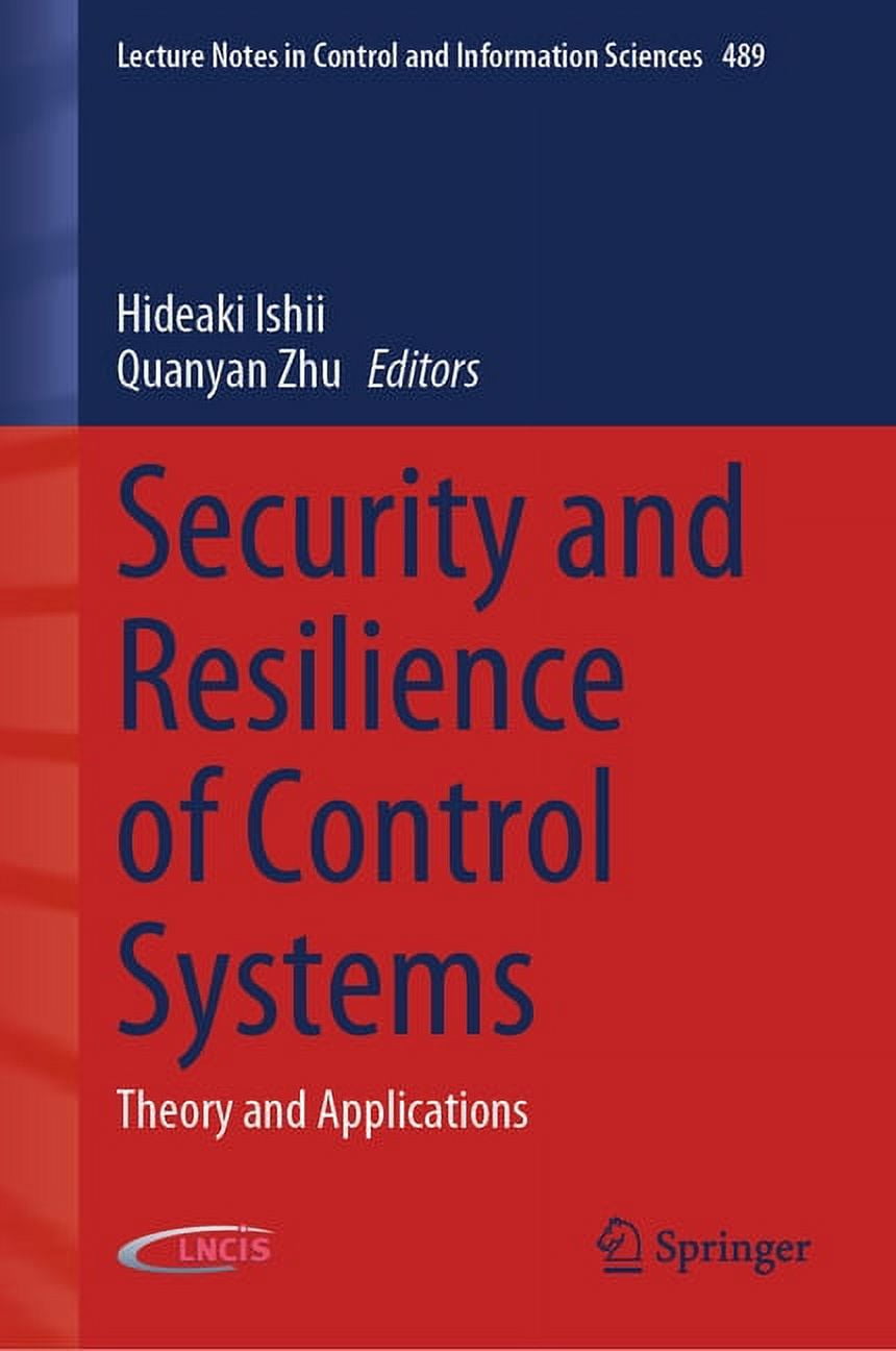 Lecture Notes in Control and Information Security and Resilience of ...