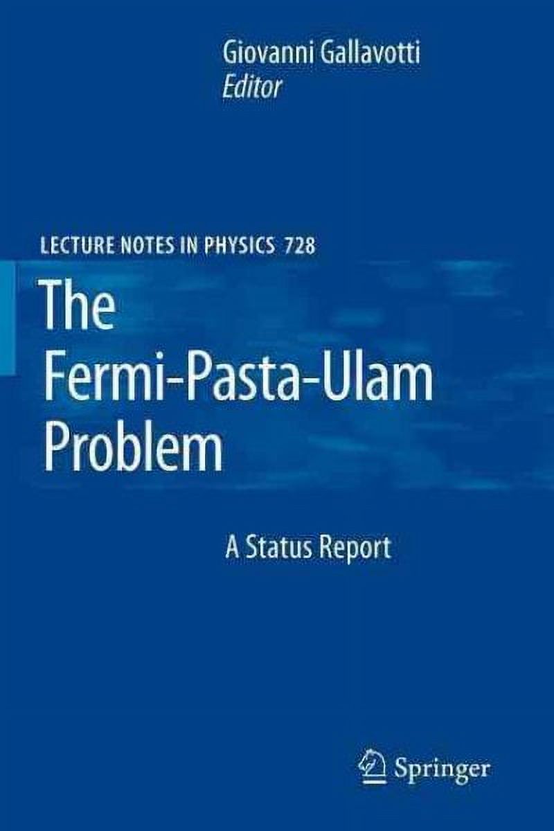 Lecture Notes in Physics: The Fermi-Pasta-Ulam Problem (Paperback ...