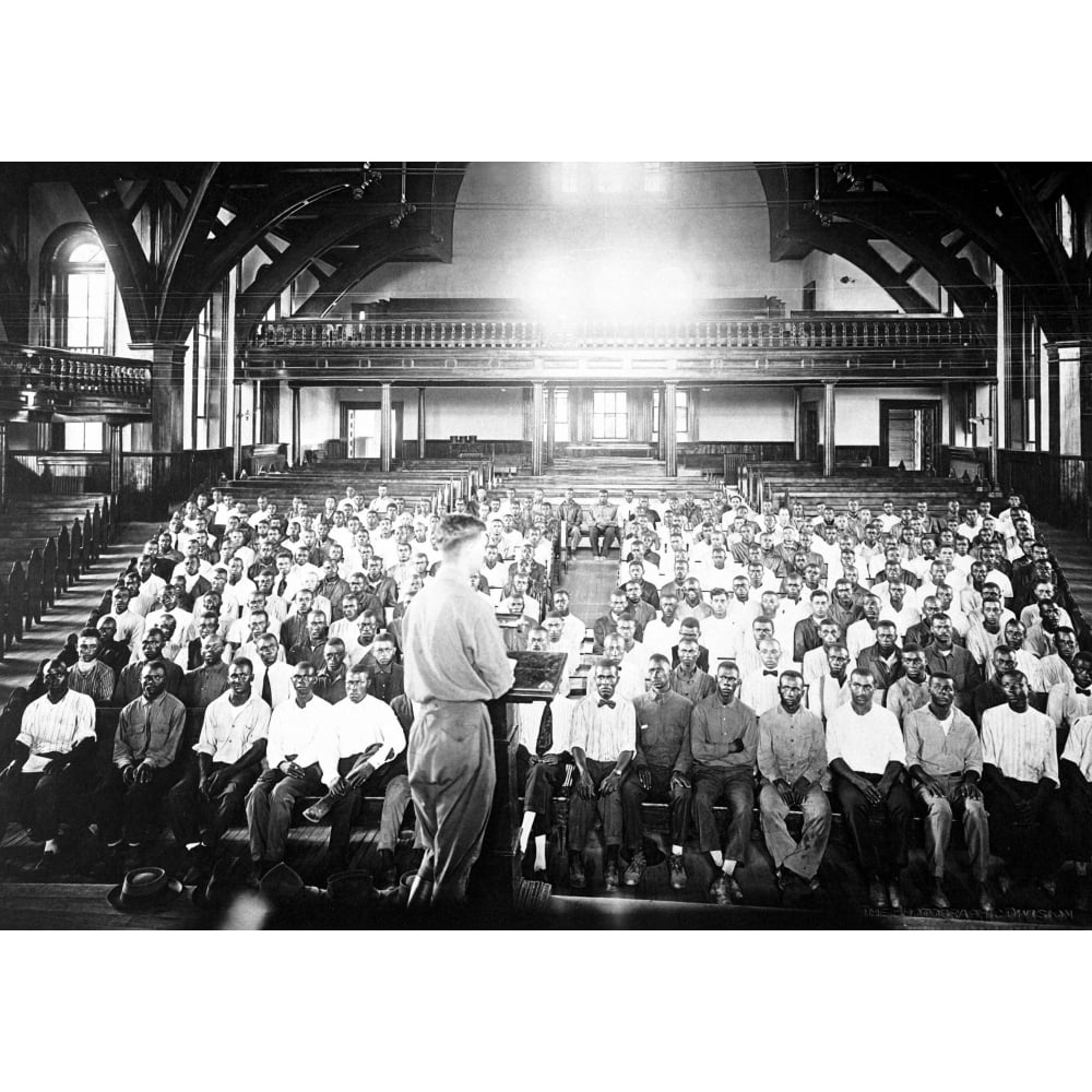 Lecture To The Students Army Training Corps At The African American ...