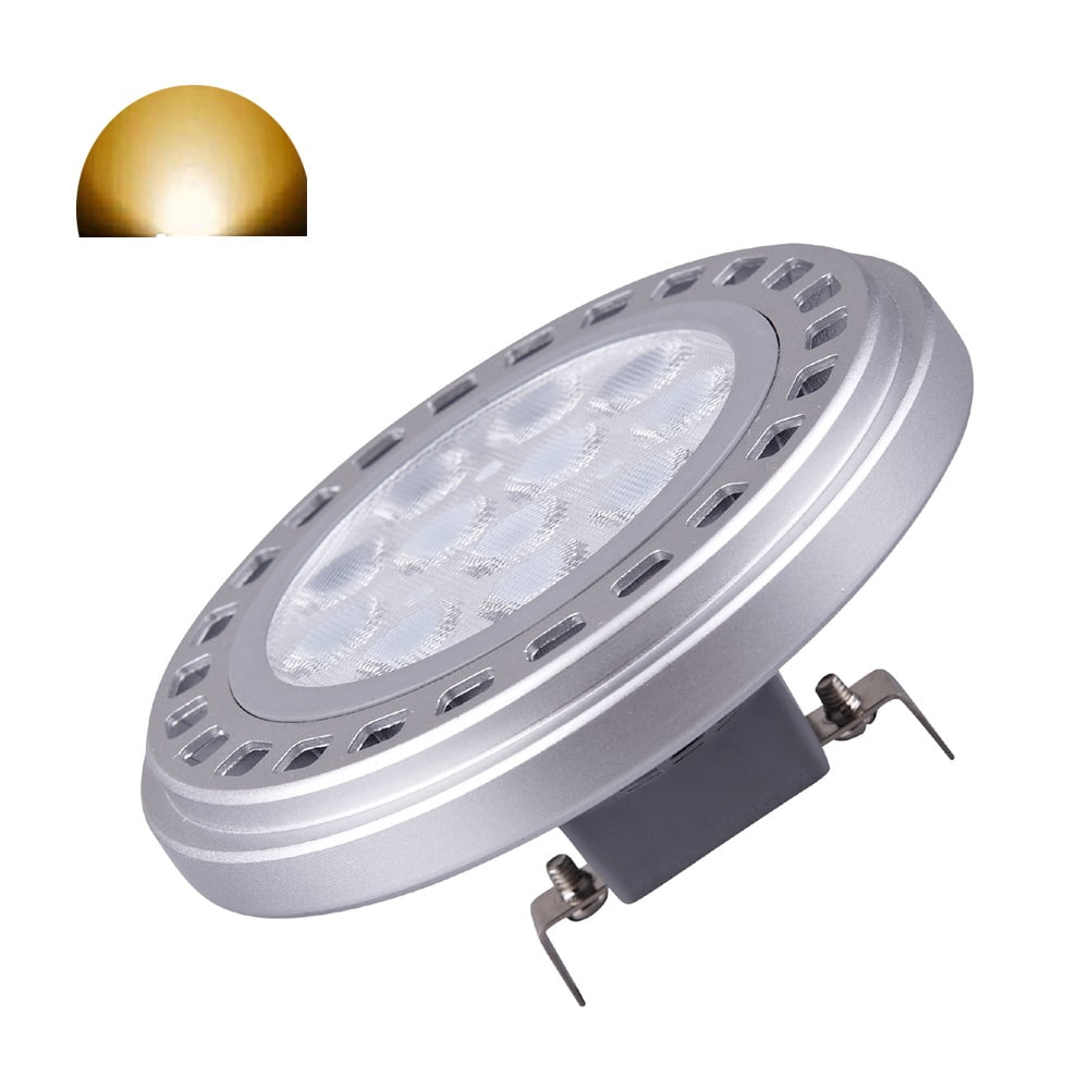 Led AR111 Light Reflector Bulb G53 Spot Light 15W 30°Beam Warm White 3000k SMD 15LEDs AC DC 12V ...