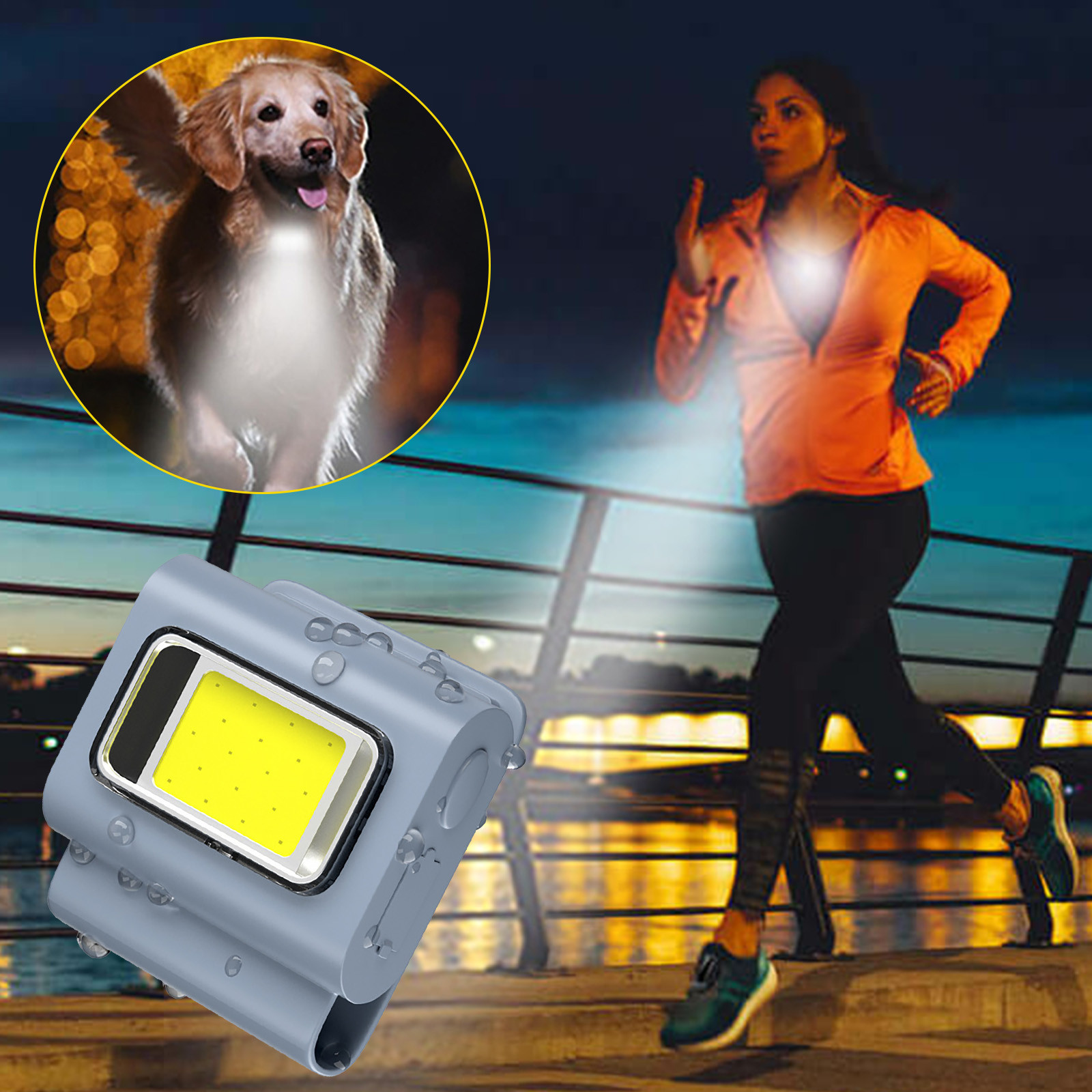 Led Backpack Light Headlamp Magnetism Suction Light Ice Tent Insulated ...