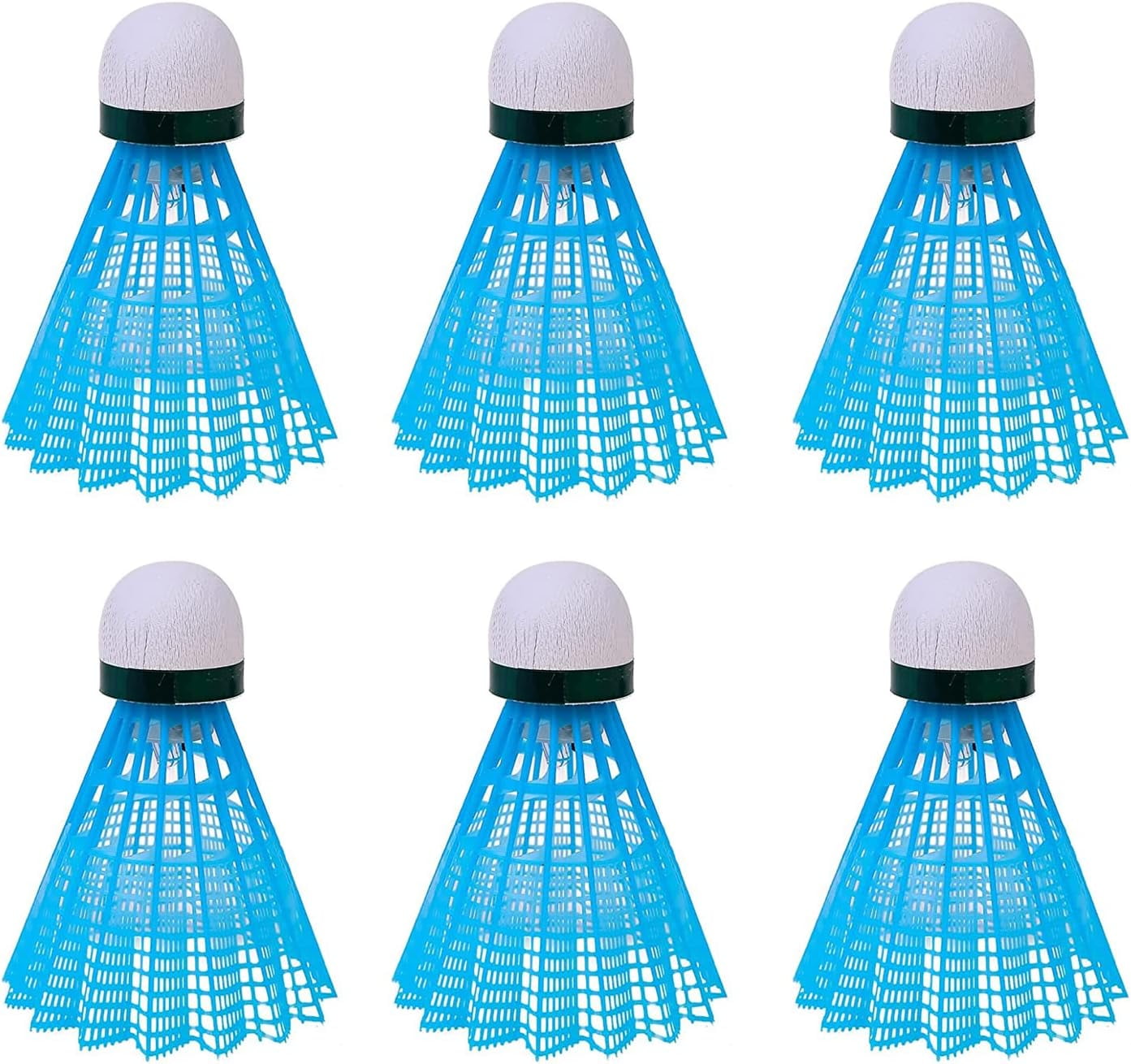 Led Badminton Shuttlecocks 6 Pack, Plastic Shuttlecocks Badminton Birdies, Sports Shuttlecock ...