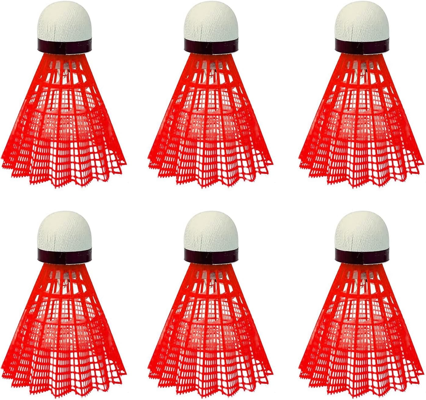 Led Badminton Shuttlecocks 6 Pack, Plastic Shuttlecocks Badminton ...