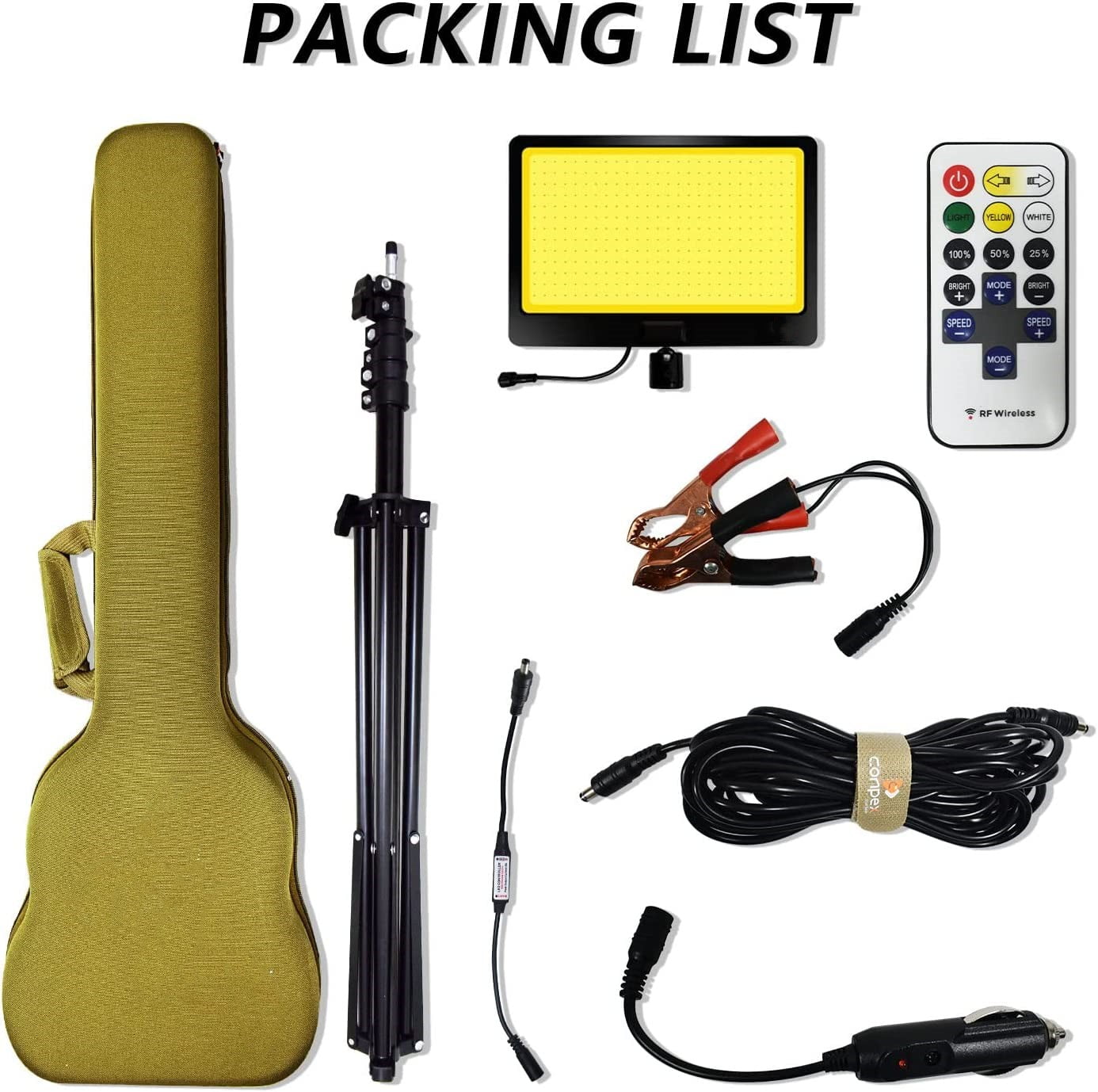 Led Camping Lights 11000 Lumens Telescoping Camping Light Tripod, night ...